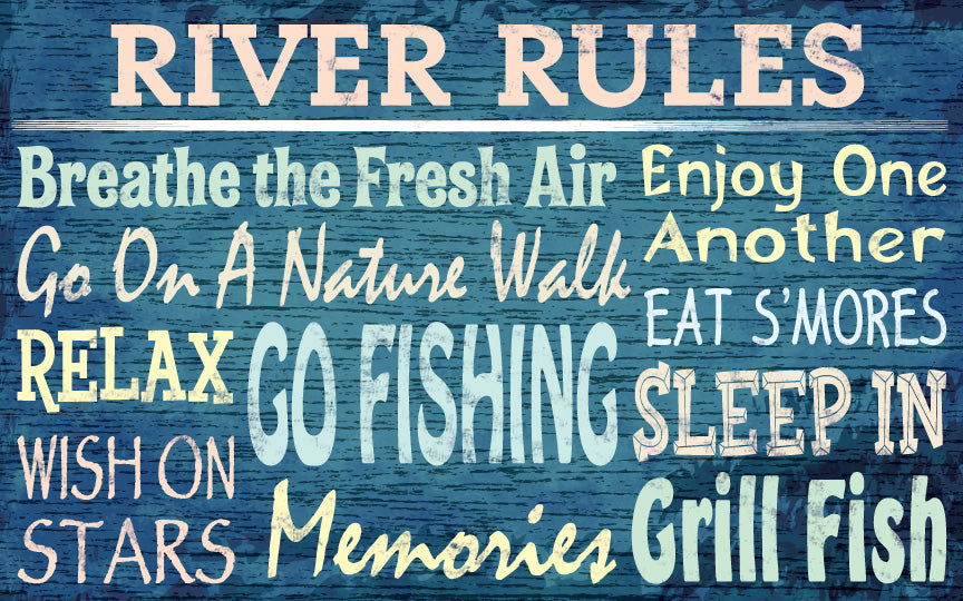 Wood Frames - Outdoor - River Rules – ScandiCal